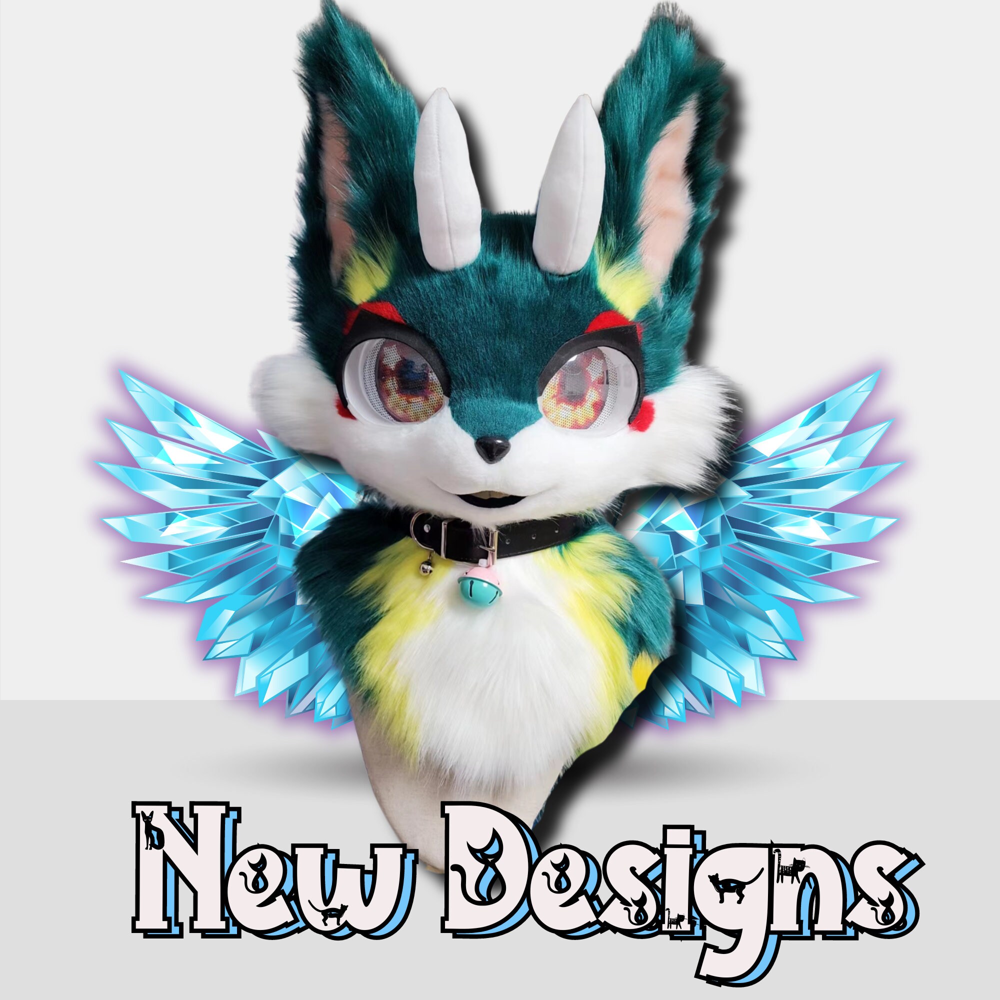 Customizable Handmade Fursuit Headpiece Kemono Furry Animal Head. New ...