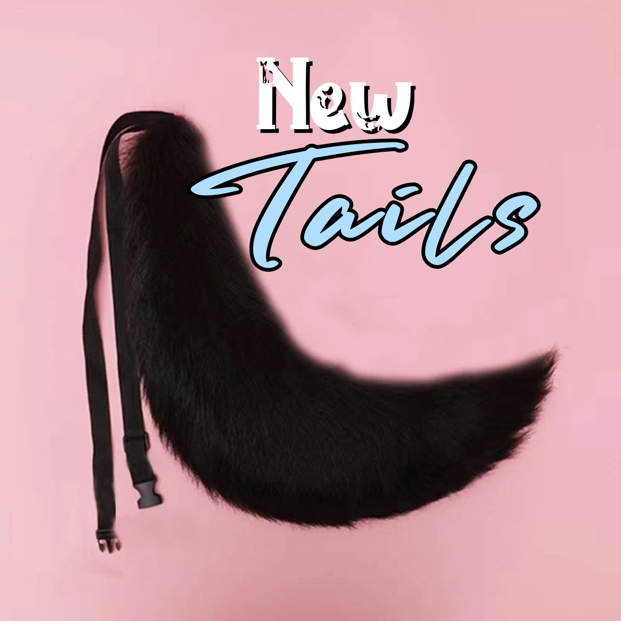 Fursona Fursuit Tail, Custom Colors, Fox Handmade Furry Accessory ...