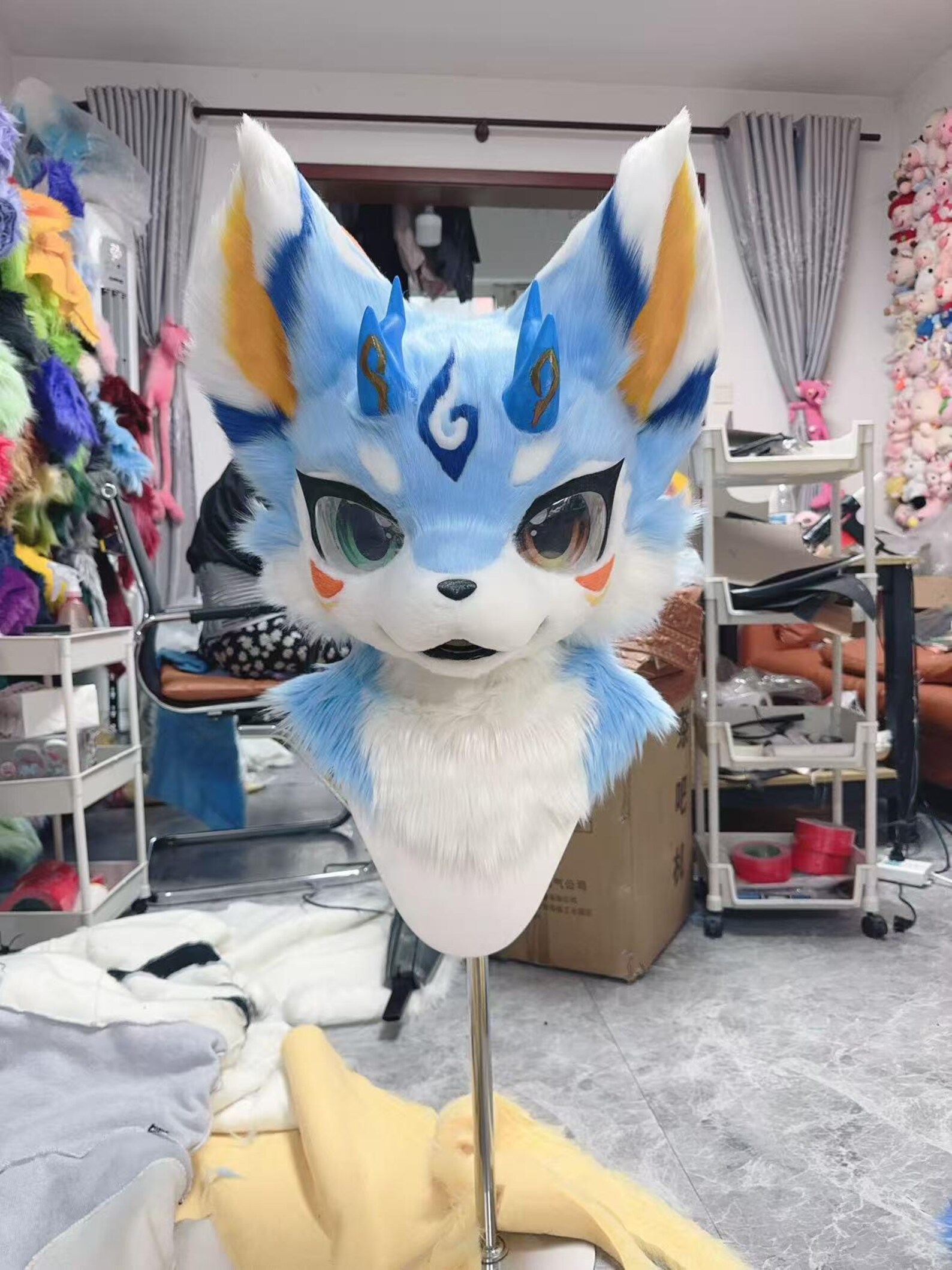 Personalized Fursona Headpiece: Custom Cosplay Fursuit Mask - Etsy