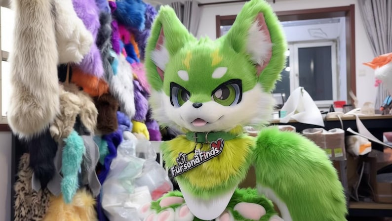 Fursona Partial, Custom Commission. Head, Paws, Feet, Tail: CHOOSE ...