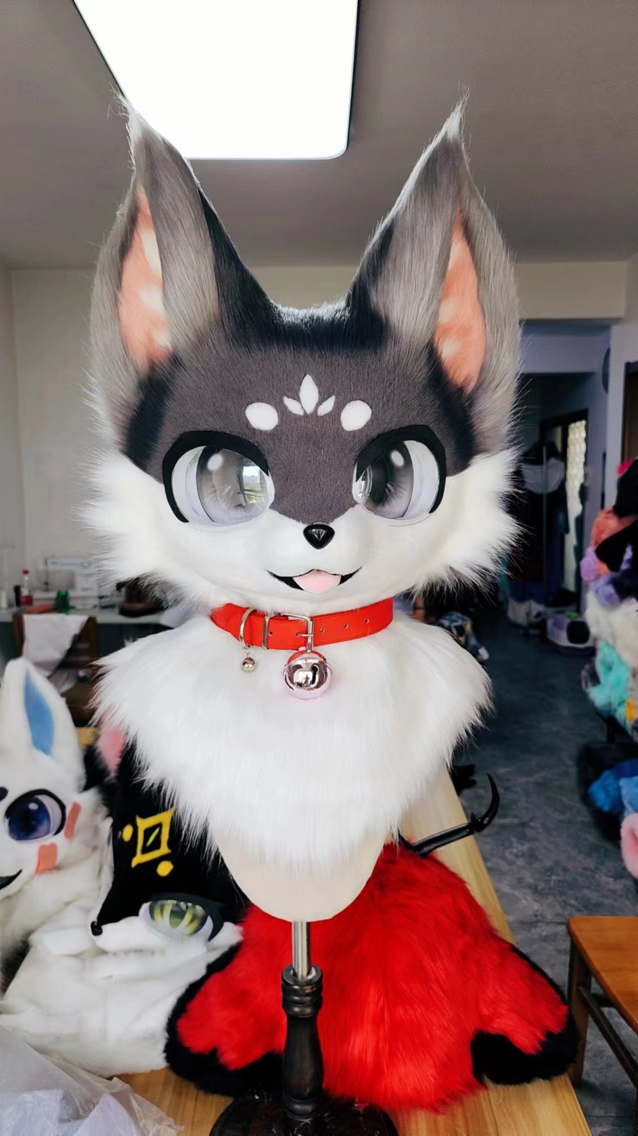 Fursuit Headpiece: Custom Head, Anime Kemono Style. Choose Colors and ...