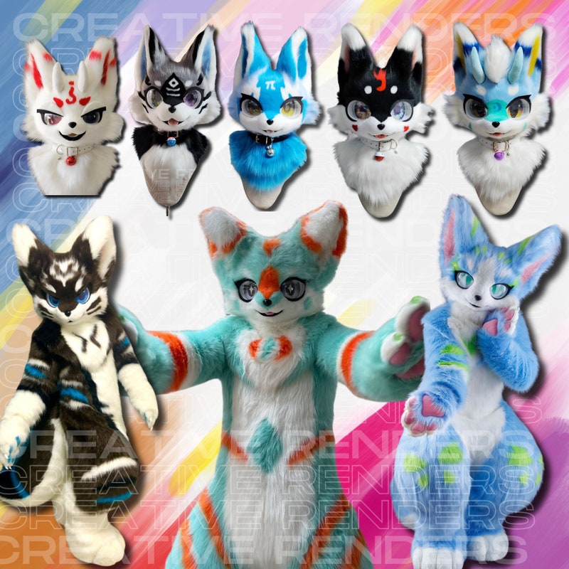 Traje de furry fursuit - Etsy México
