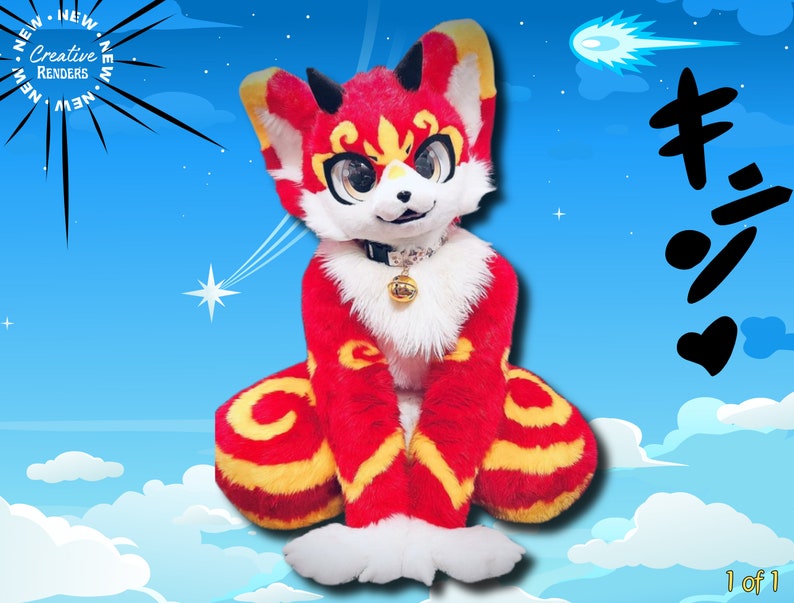 Full Custom Fursuit – Custom Made Kemono Suit Complete Cosplay Costume ...