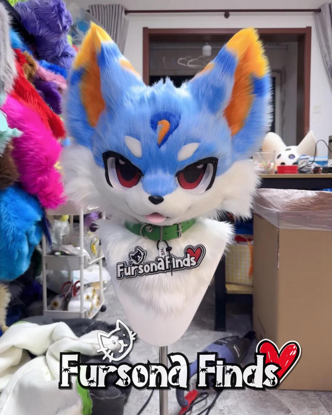 Fursuit Head. FREE PAWS INCLUDED! Kemono Fursuit. Custom Colors and ...