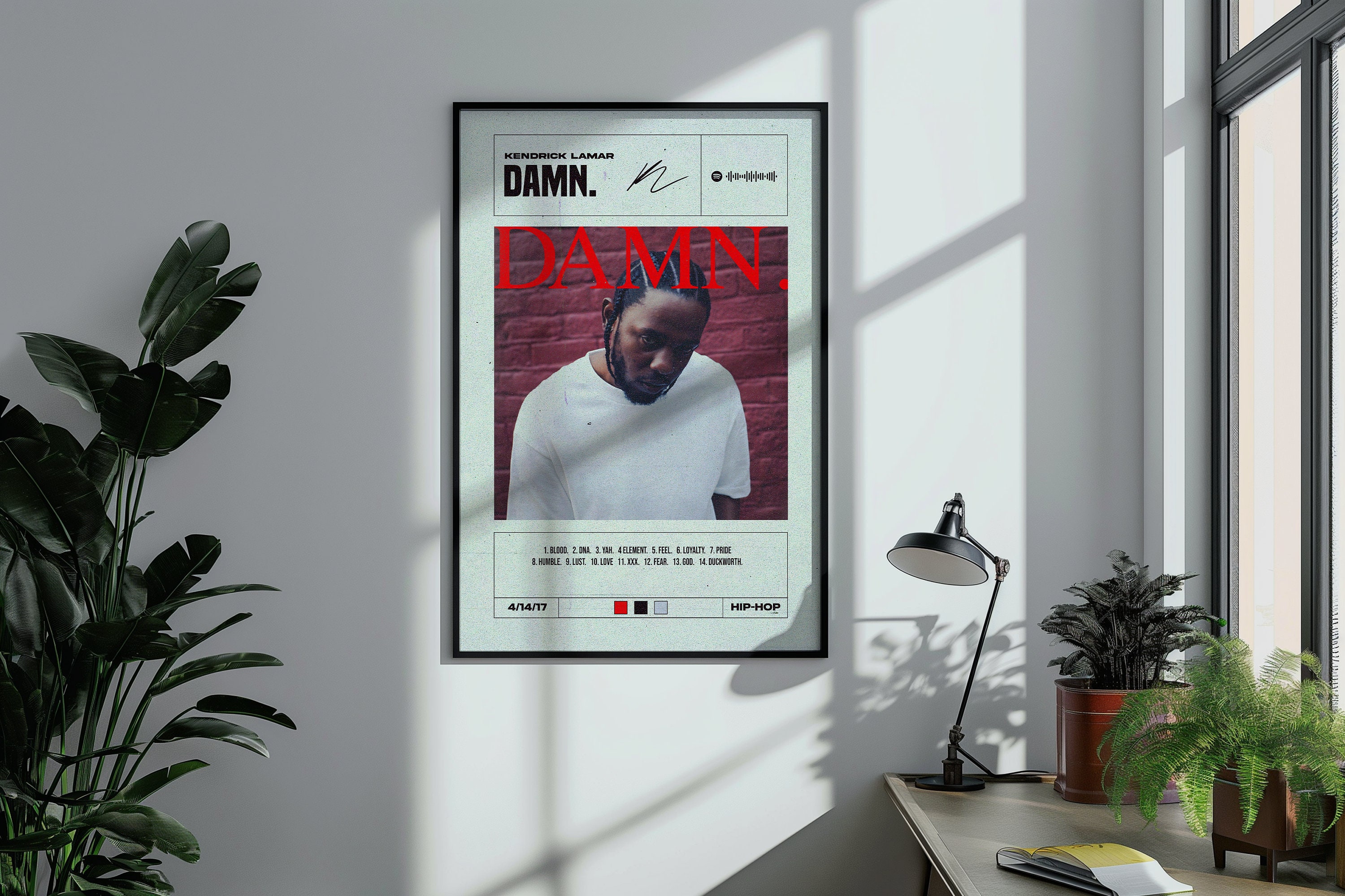 Kendrick Lamar DAMN. Poster, INSTANT DOWNLOAD, Hypebeast Poster - Etsy