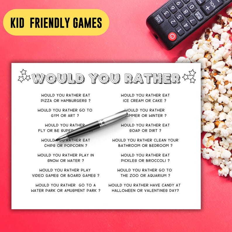 Girl Slumber Party Games Bundle, Sleepover MASH Printable Activities ...