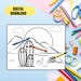 Kawaii Cactus Coloring Pages Bundle, Printable Plant Lover Digital ...