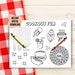 Easy BBQ Cookout Coloring Activity Kid Placemat, Printable Meet and ...