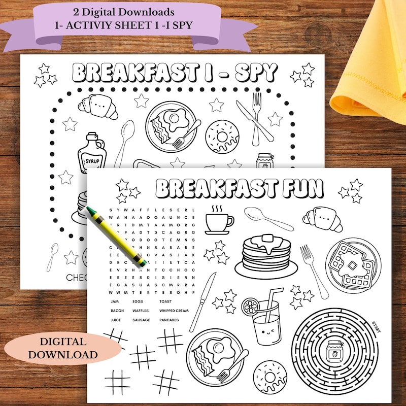 Kids Eating Mats - Etsy