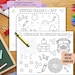 Easy Second Grade Coloring Activity Sheets, Printable Welcome Game ...