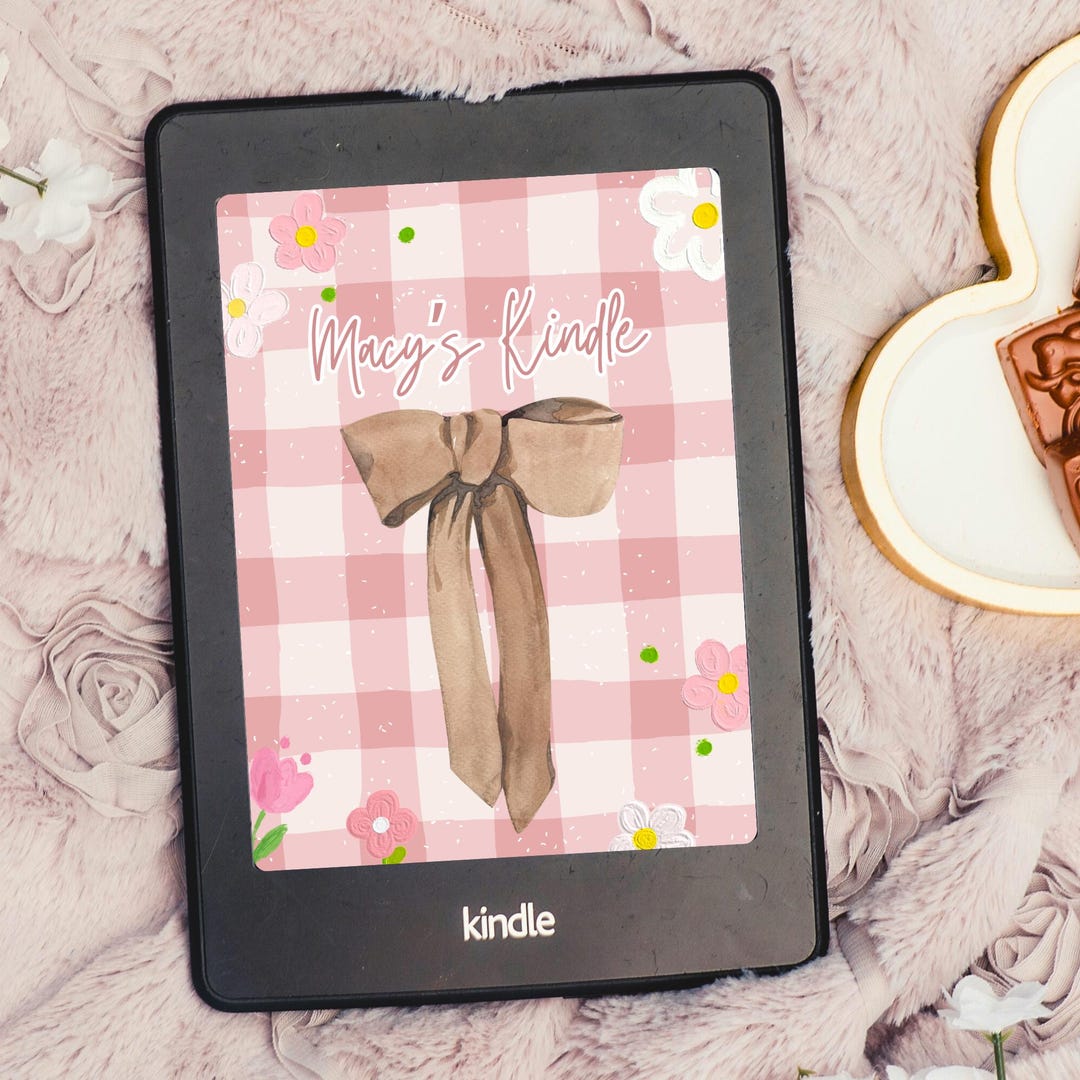Personalised Kindle Lockscreen, Custom Kindle Lockscreen | Personalized ...