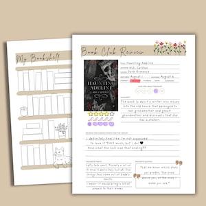 Book Club Discussion Template | 9 Printable Book Club Discussion Sheets ...