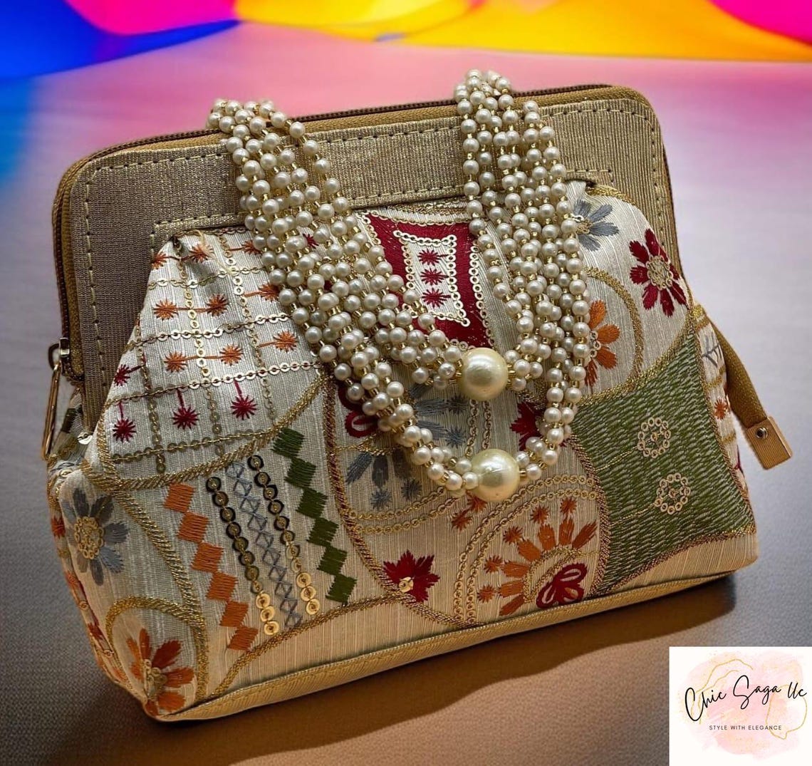 Handmade Designer Embroidered Bags - Etsy