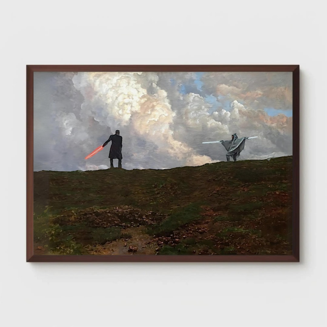 Baroqueblended | Clouded Paths, Wall Art Print, Dichotomy Art, Large ...