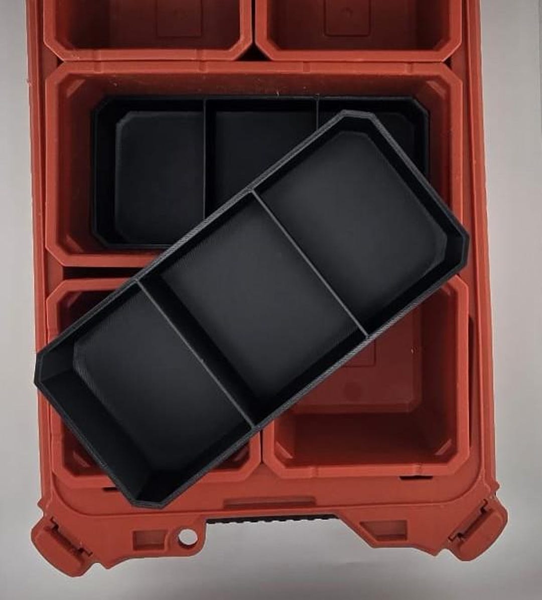 Milwaukee PACKOUT Custom Mod Printing 3D Large Divider Bins Set 3-slot ...