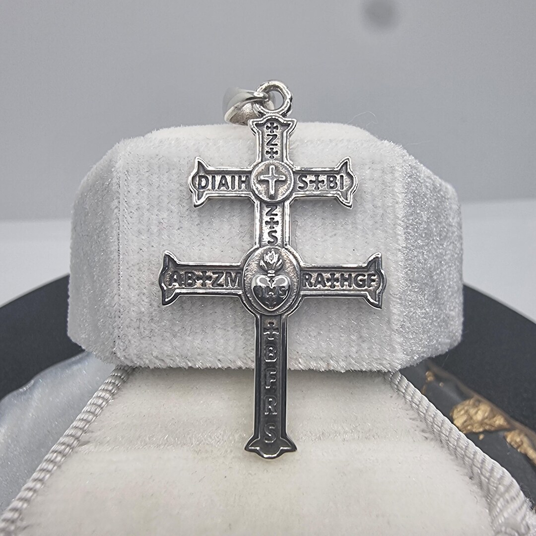 Cross Of Lorraine Pendant 925 Sterling Silver For Protection Faith And ...