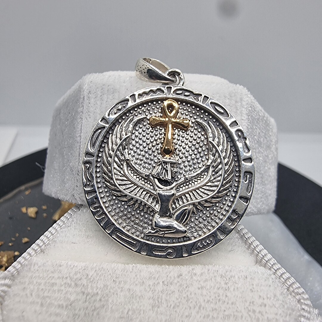 Egyptian Ankh Cross Amulet Pendant Symbol of Life and Goodness Mythical ...