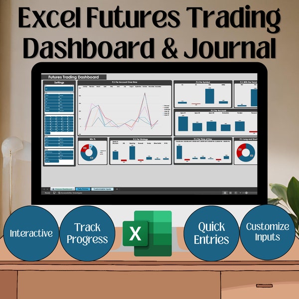 Trading Journal Template - Etsy
