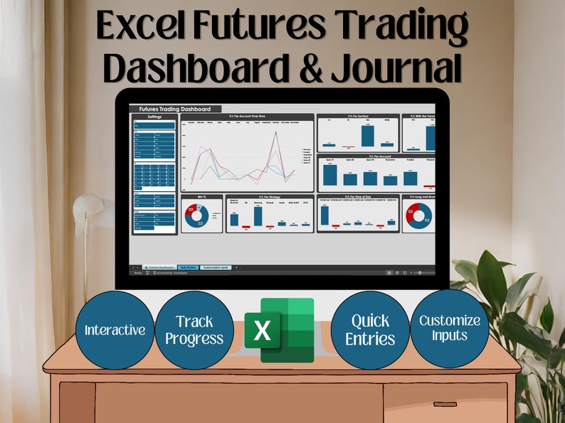 Excel Futures Trading Dashboard & Journal | Track and Analyze Your ...
