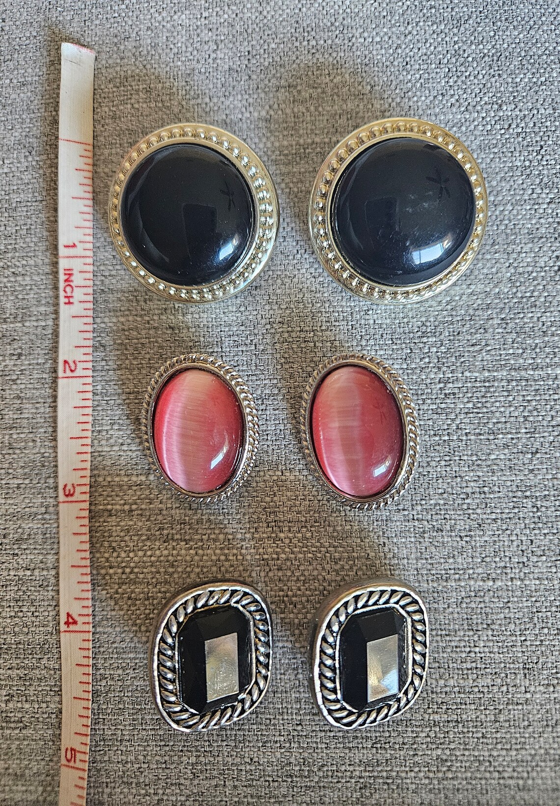 Lot of 12 Vintage Clip-on & Screw-back Costume Jewelry Earrings - Etsy