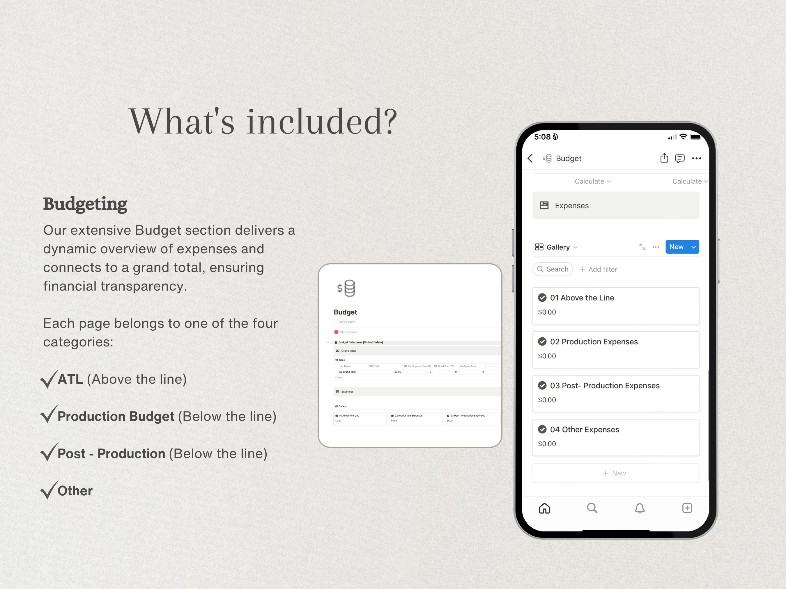 Notion Template for Filmmakers: Film Pre-production & Project ...