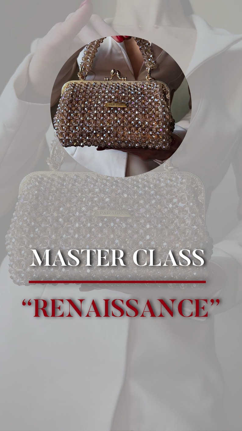 Beaded Bag Masterclass PDF + Video Access | Beaded Bag Tutorial | Glass ...