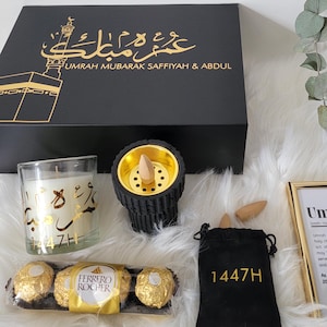 Personalised Umrah Gift Box | Hajj Gift Box | Islamic Gifts | Umrah ...