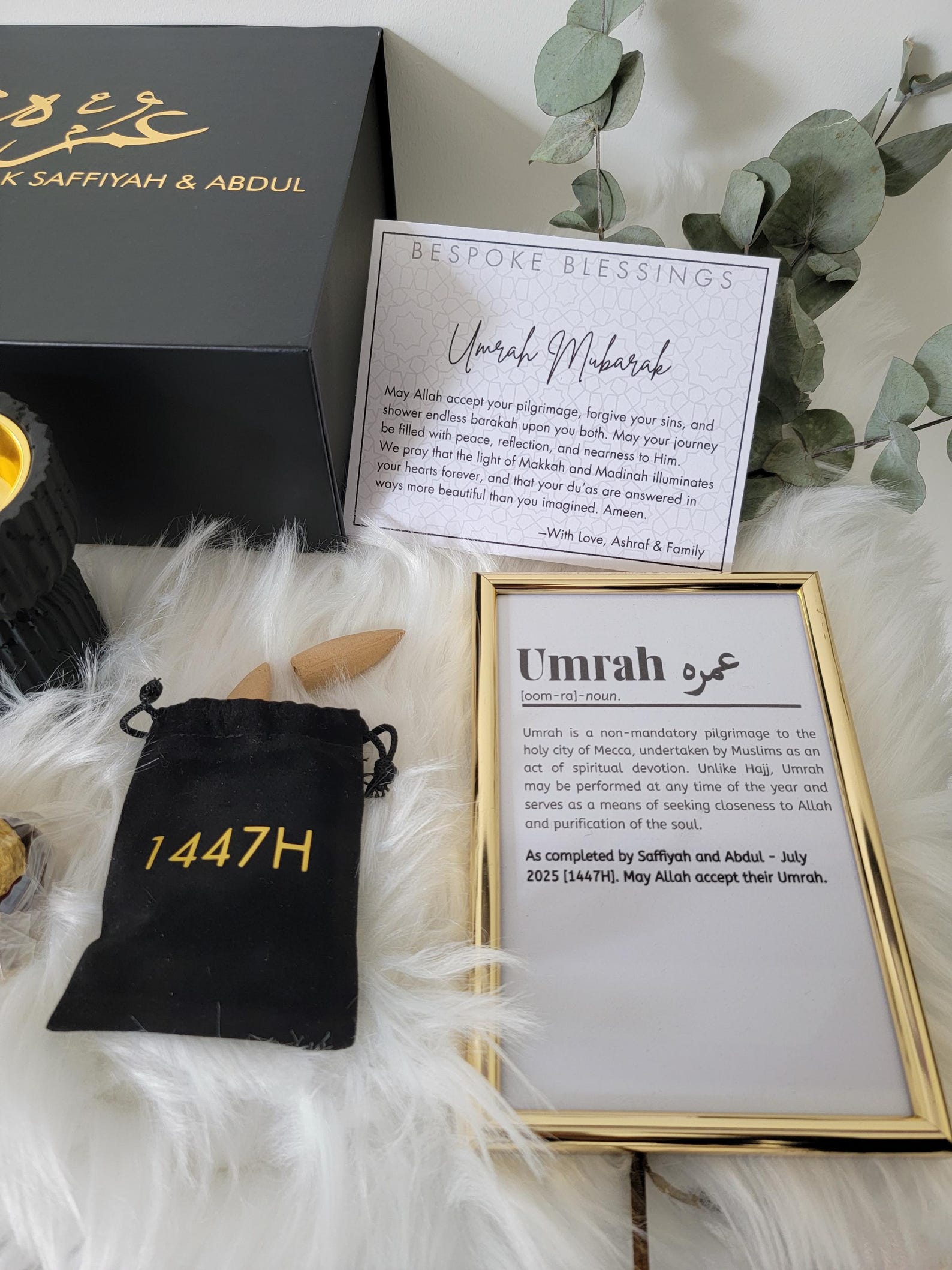 Personalised Umrah Gift Box | Hajj Gift Box | Islamic Gifts | Umrah ...