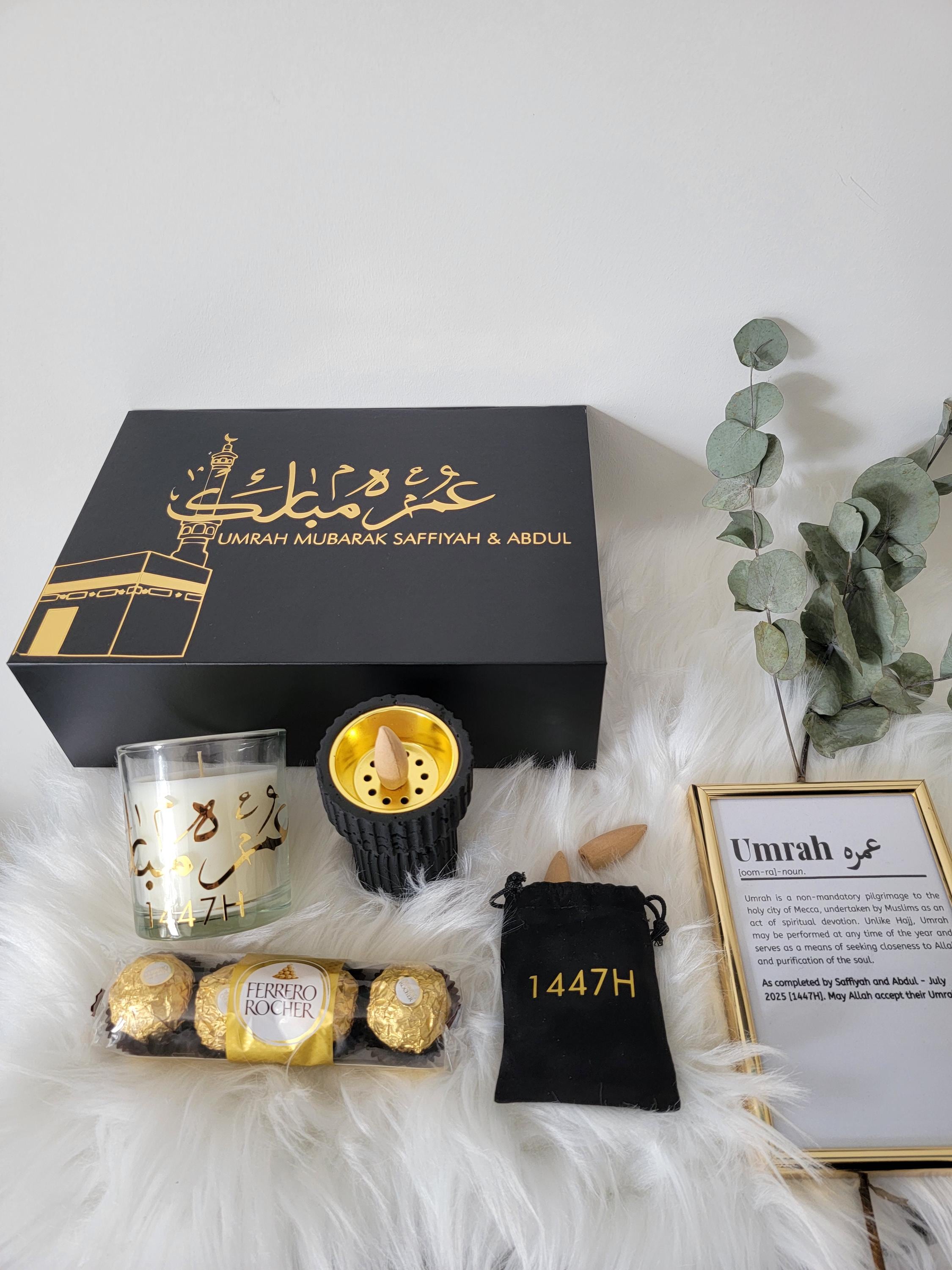 Personalised Umrah Gift Box | Hajj Gift Box | Islamic Gifts | Umrah ...