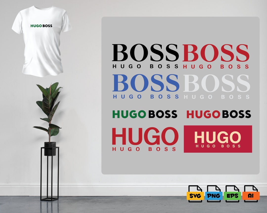 Hugo Boss SVG and PNG Formats Ready to Use for Cricut and Canva High ...