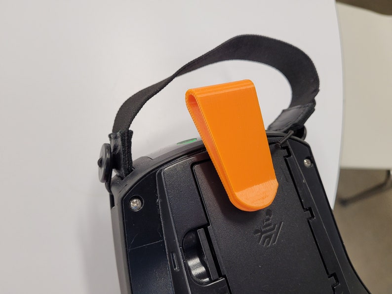 Digital Download: Hang and Belt Clip STL File for Zebra ZQ620 Printers ...