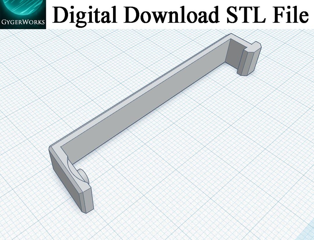 Digital Download: Battery Retaining Clip STL File for Zebra ZQ620 ...