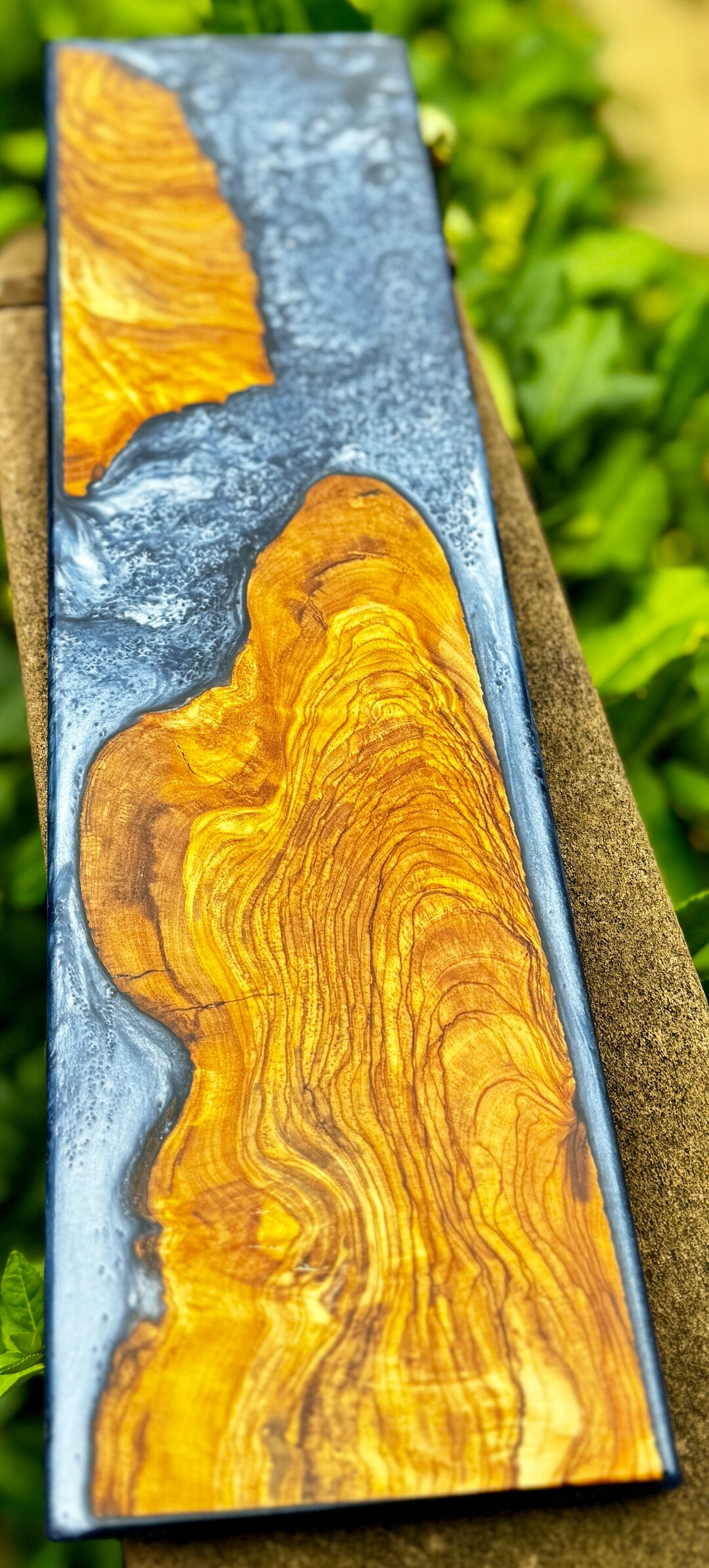 Exotic Wood and Epoxy Board (cutting Board, Charcuterie Board). Made ...