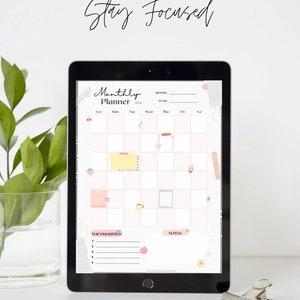 Planner Digital and Printable Monthly 2024 Notes - Etsy