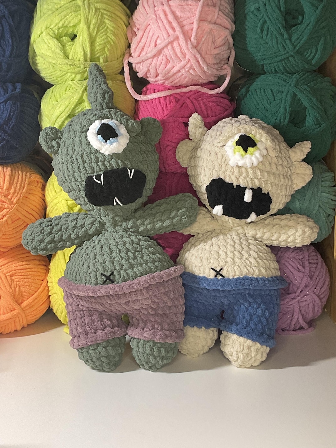 Chubby Cyclops Crochet Pattern - Etsy