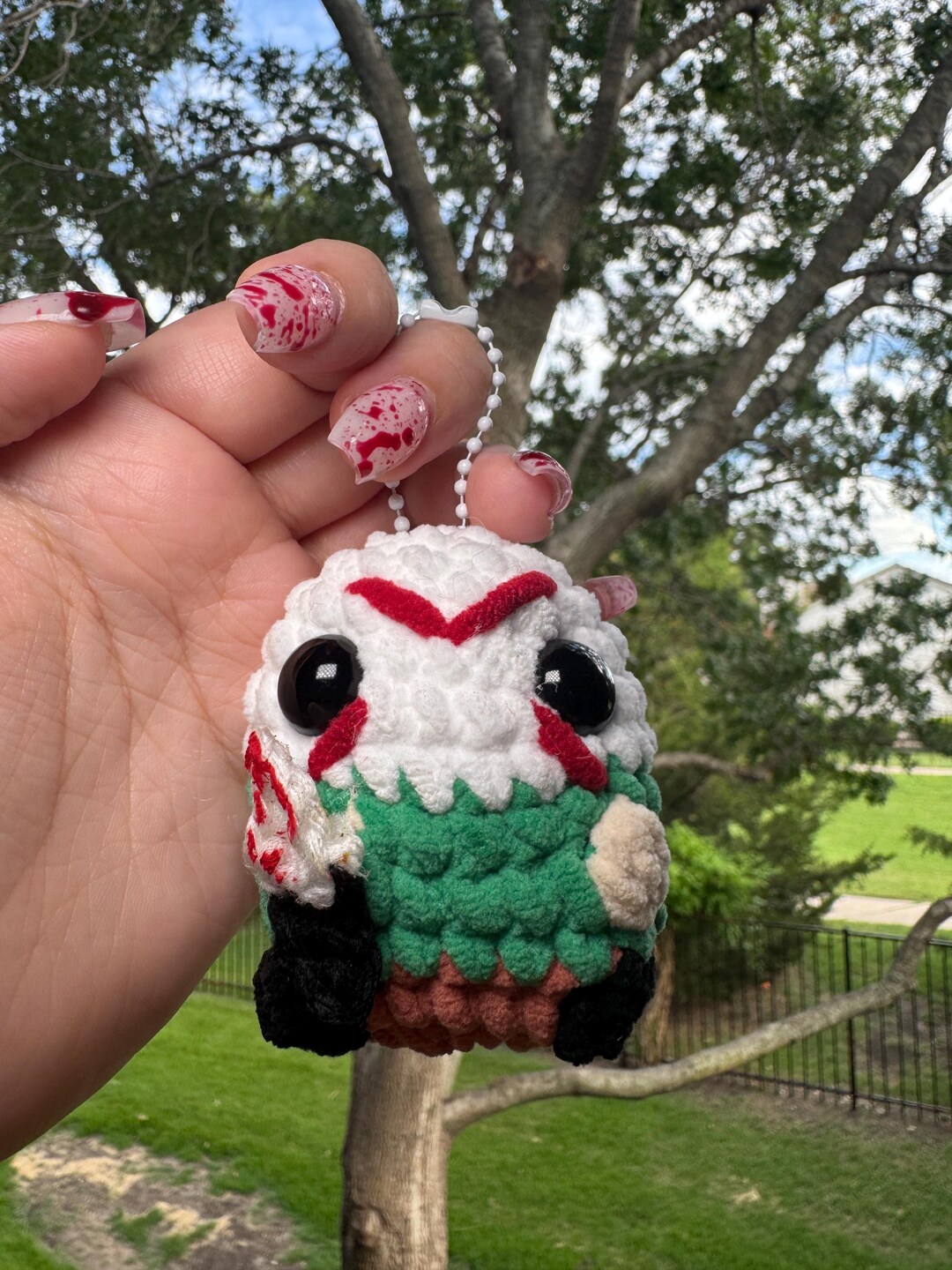 Camp Killer Keychain Pattern - Etsy