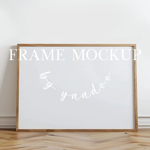 Frame Mockup Horizontal - Etsy