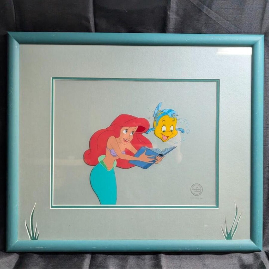 Disney Little Mermaid "storytime With Ariel" Sericel W/coa 5000 Limited ...