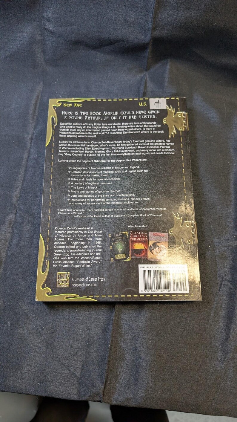 Grimoire for the Apprentice Wizard by Oberon Zell-ravenheart 2004 ...