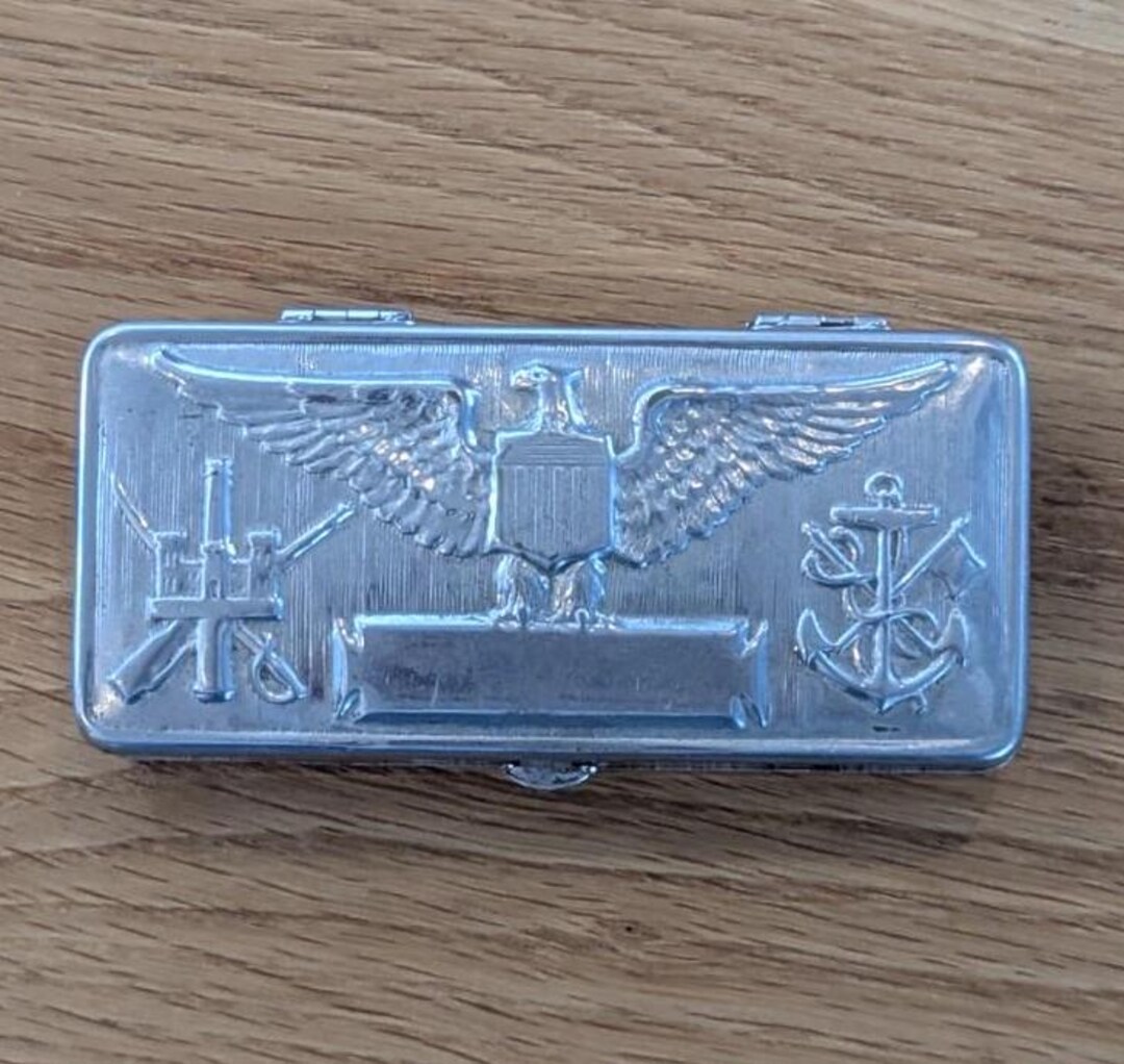 Antique Military WWI Gillette U.S. Service Razor Set Shaving Kit in ...