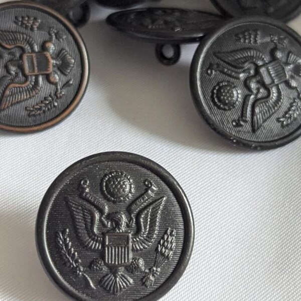 Ww1 Uniform Buttons - Etsy