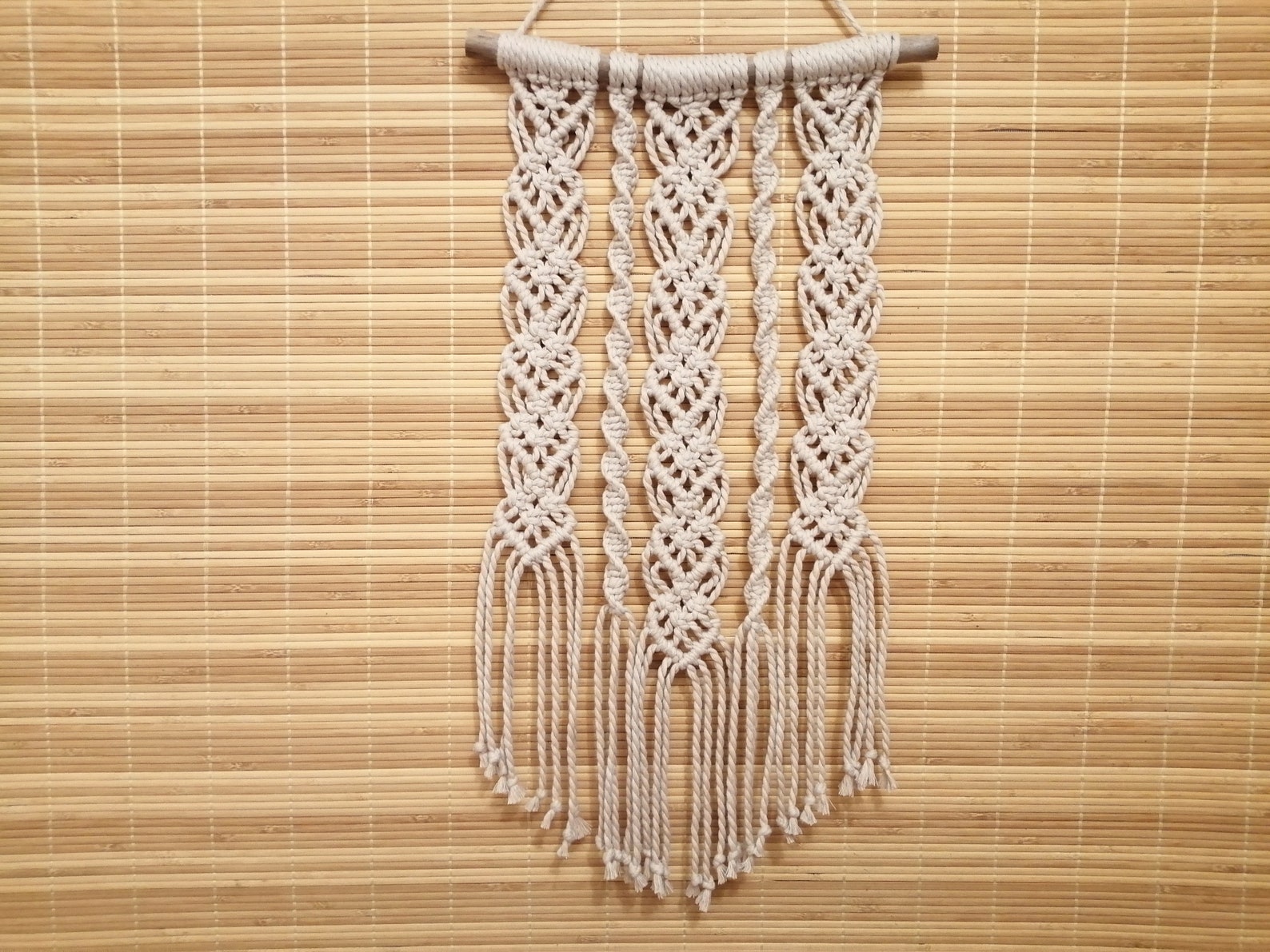 Hanging Decor Boho, Macrame Decorative Wall Panels, Gift for Mom ...
