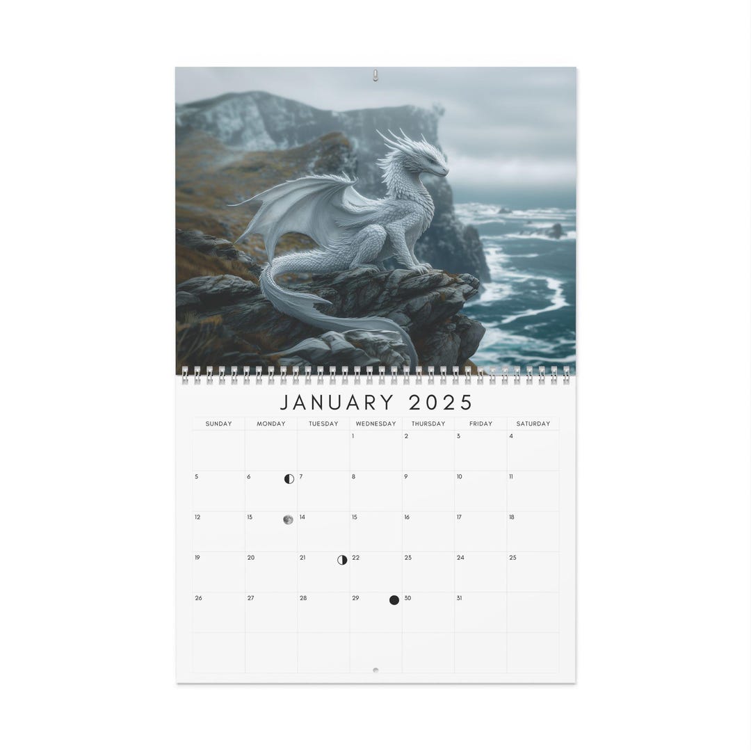 2025 Dragon Wall Calendar - Etsy