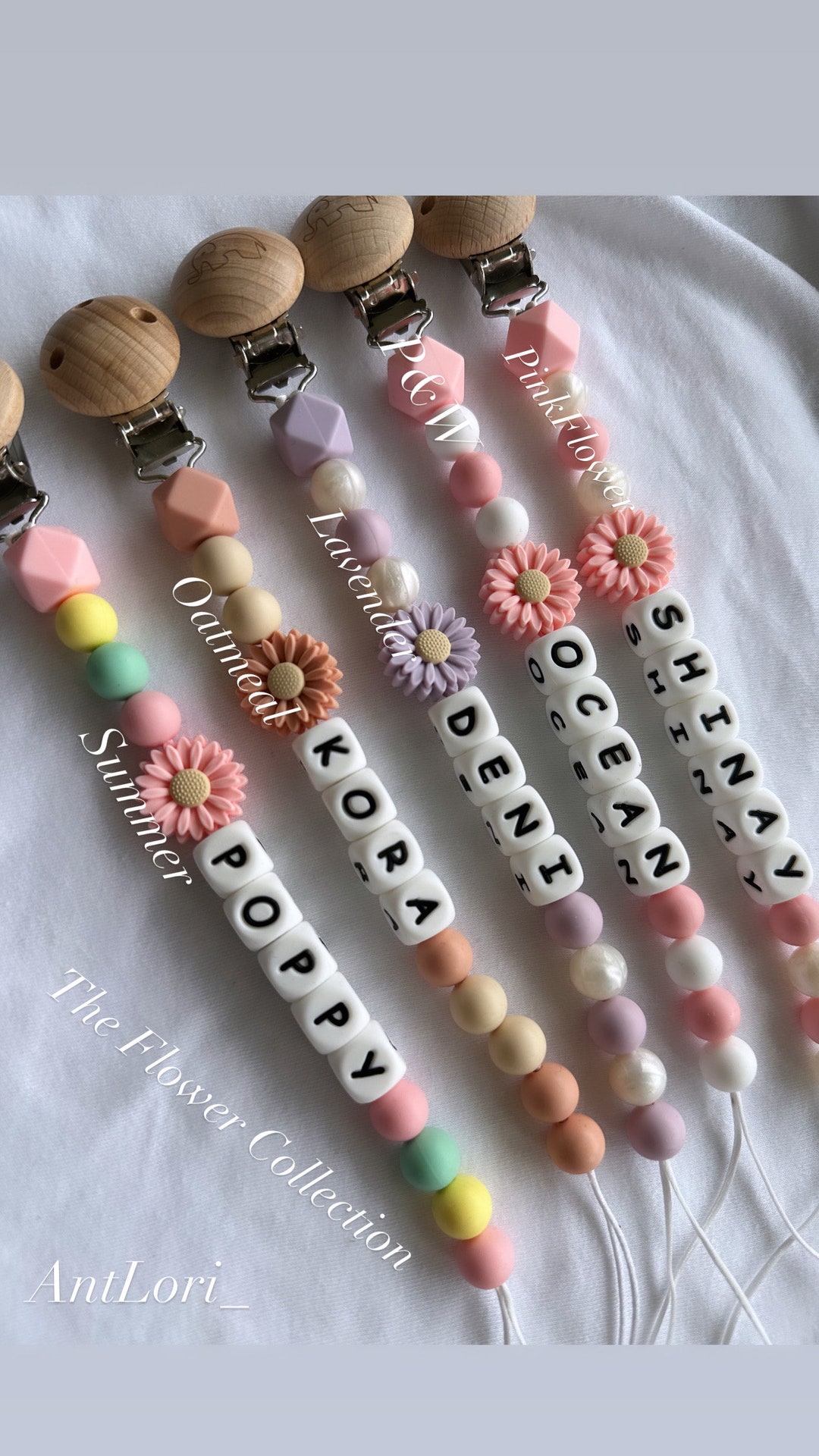 Personalised Dummy Clip, Baby Dummy Clips, Baby Gift, Baby Shower ...