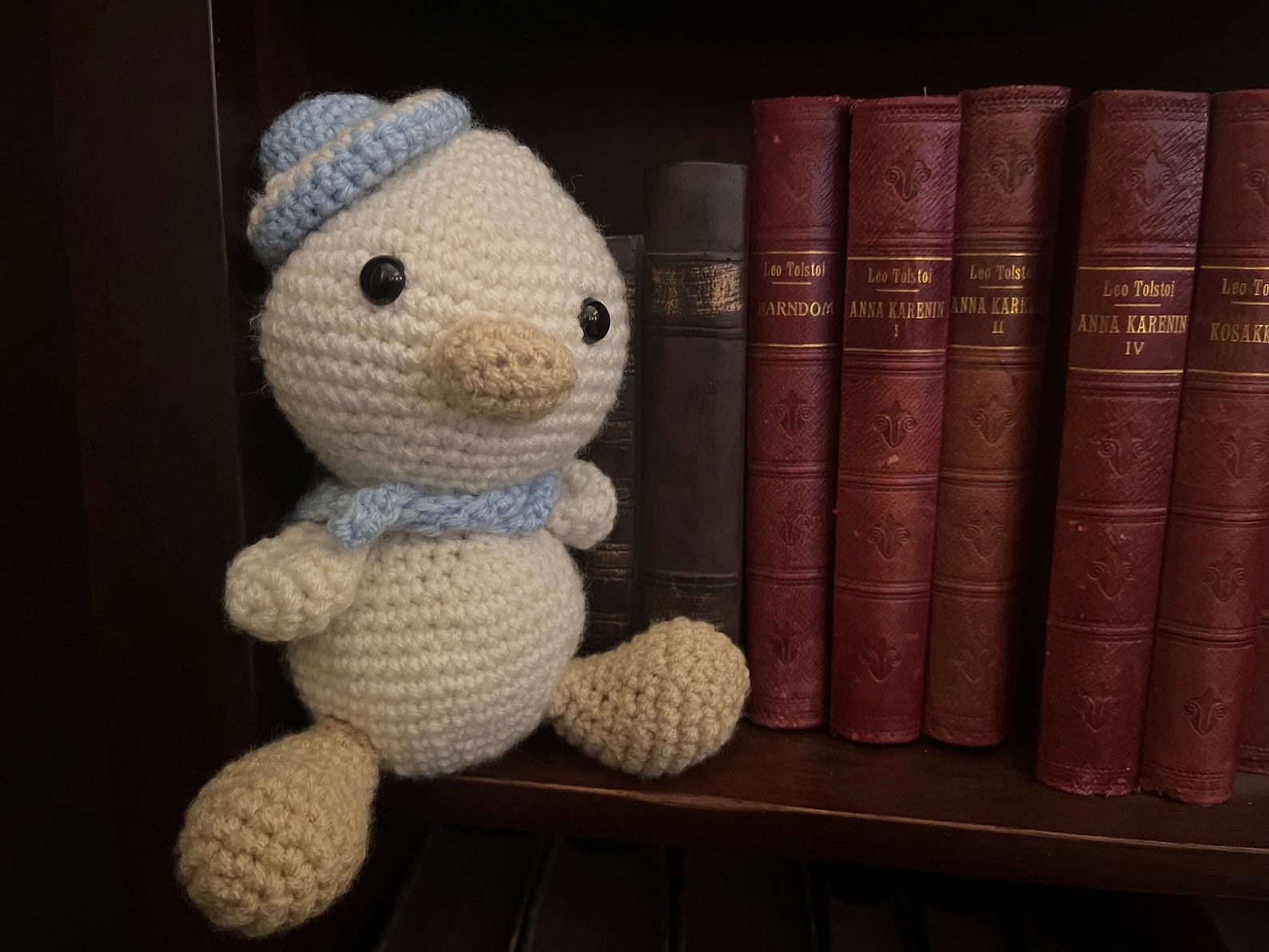 Amigurumi Sailor Duck crocheted Stuffed Animal - Etsy