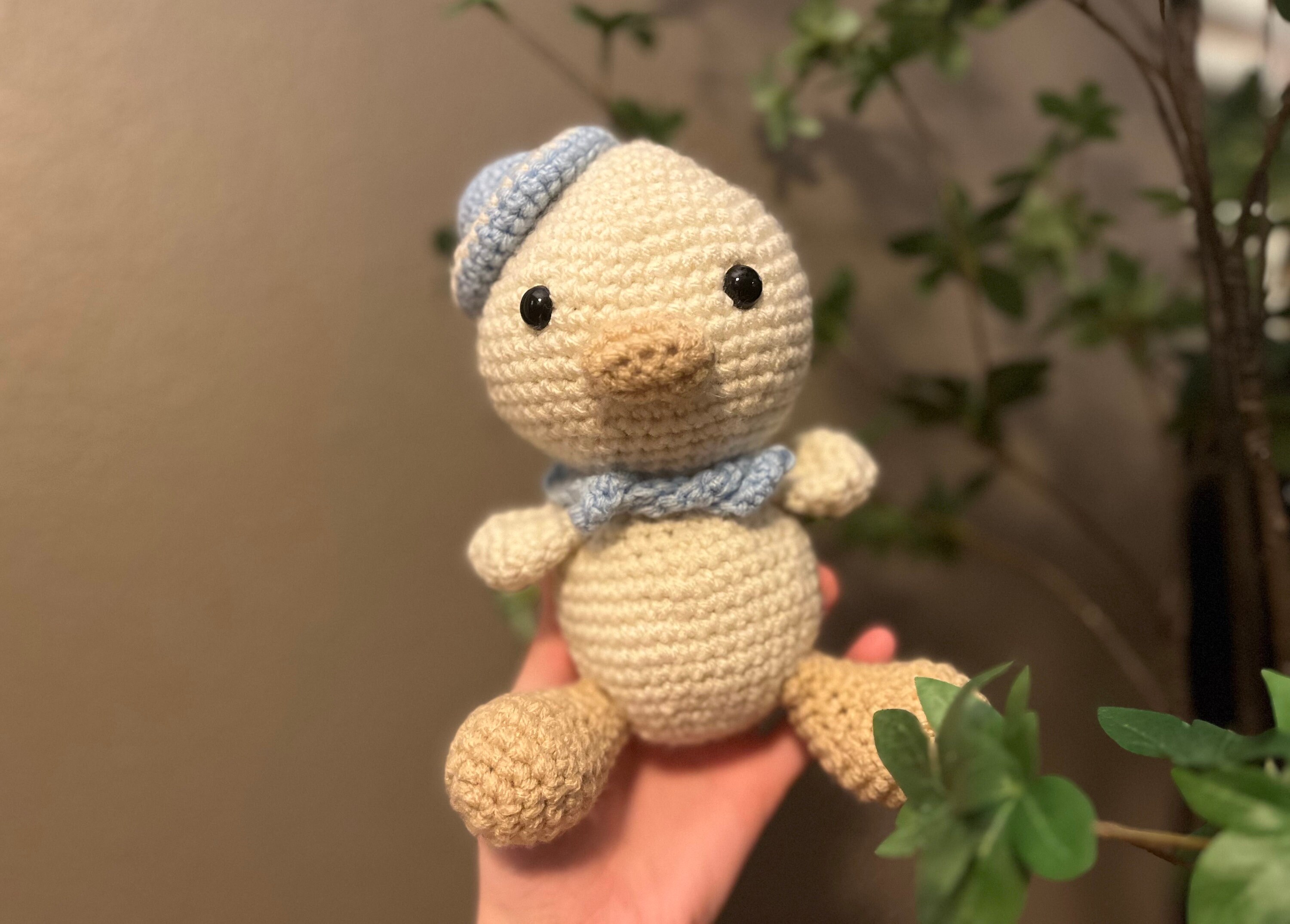Amigurumi Sailor Duck crocheted Stuffed Animal - Etsy
