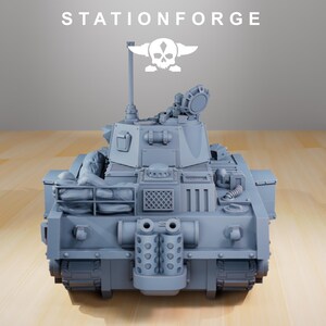 Grimguard Battle Tank - Station Forge - 40k Heroic - Grimdark Wargame ...