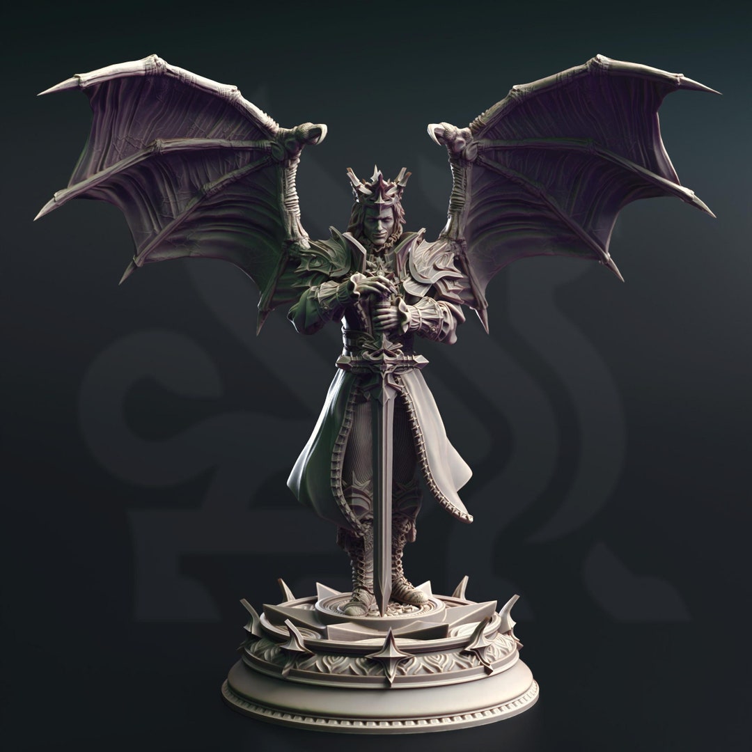 Vampire King - Lord of the Coven - Arthur Belfrie DM Stash Miniature ...