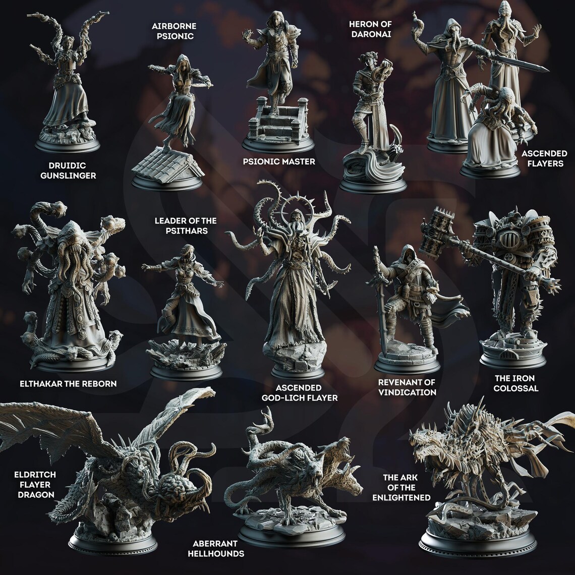 The Ark of the Enlightened DM Stash Miniature Mini Model D&D 5E 32mm ...