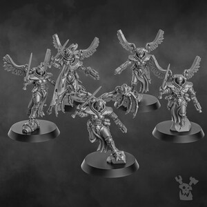 Airborne Witches 10 Unit Build Kit - Unholy Coven Battle Sisters ...